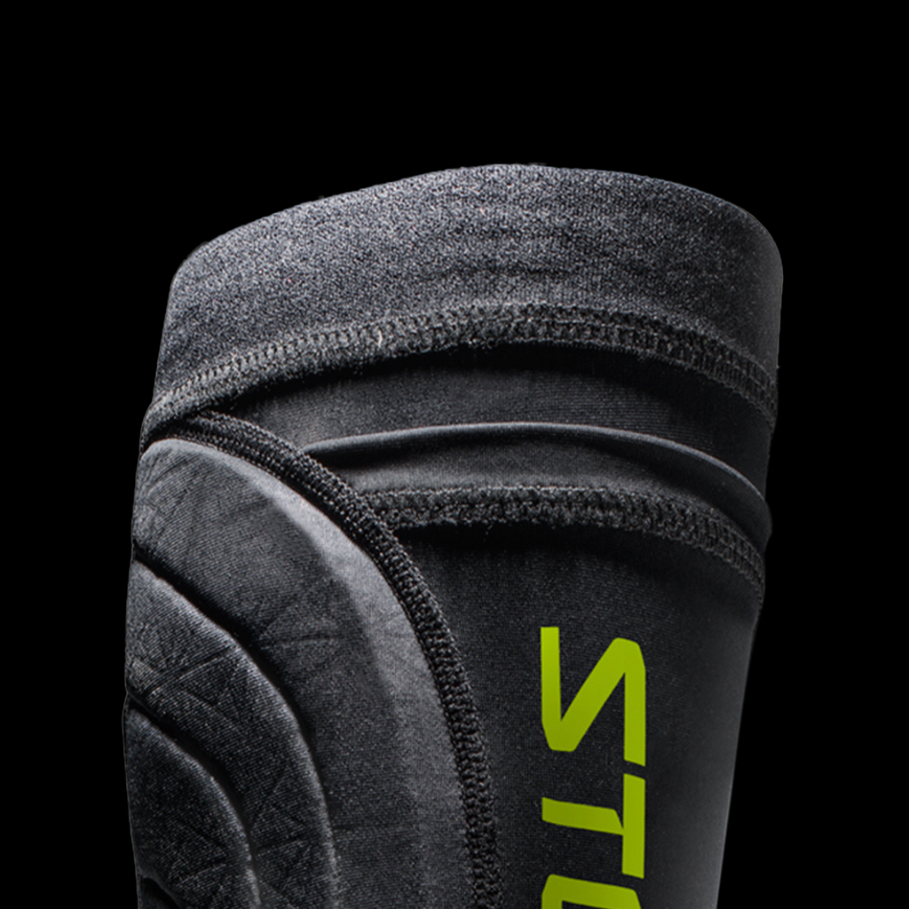 Storelli BodyShield Soccer Leg Guard & Shin Guard - Black/White (x2)